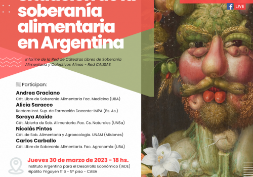 Presentación del Informe Anual de la Situación de la Soberanía Alimentaria en Argentina | IADE